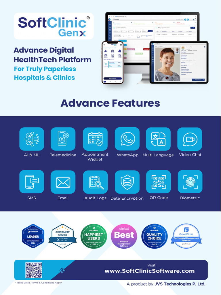 Advanced HealthTech Features for Clinics | PDF | Hospital | Patient