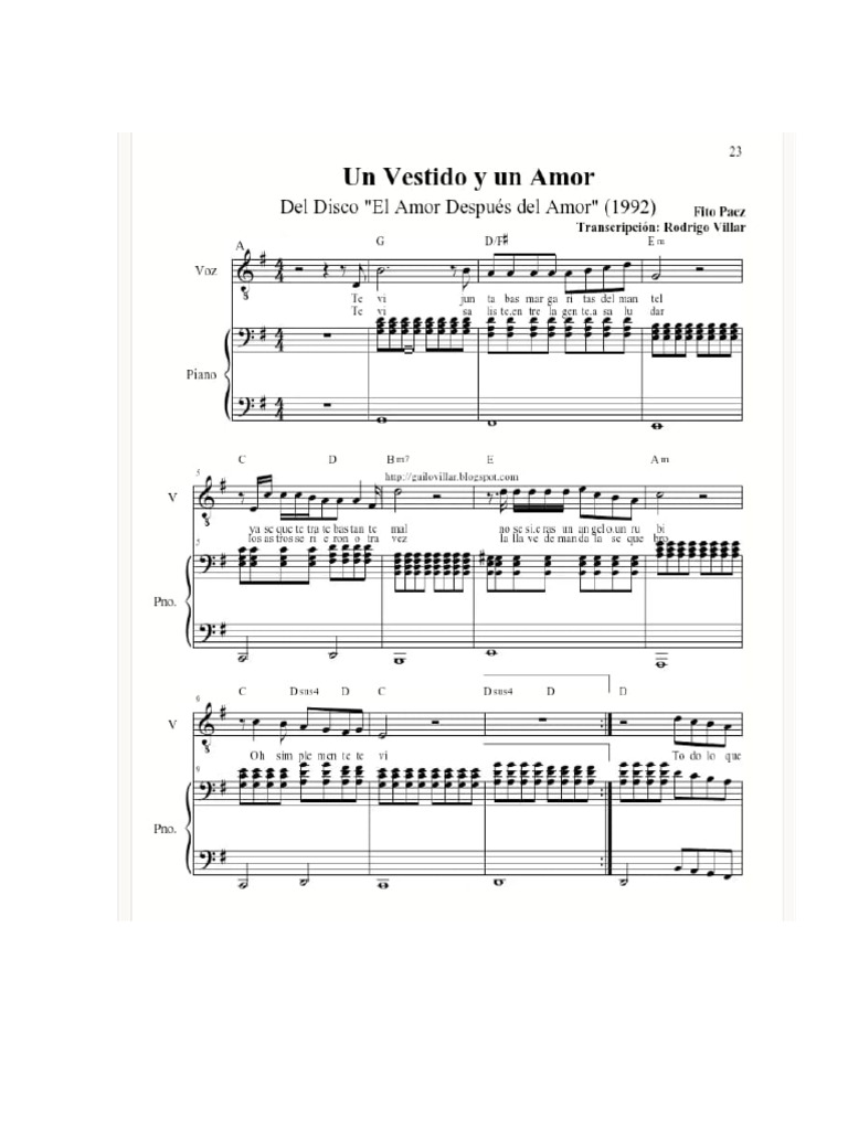 Un Beso y Un Amor | PDF