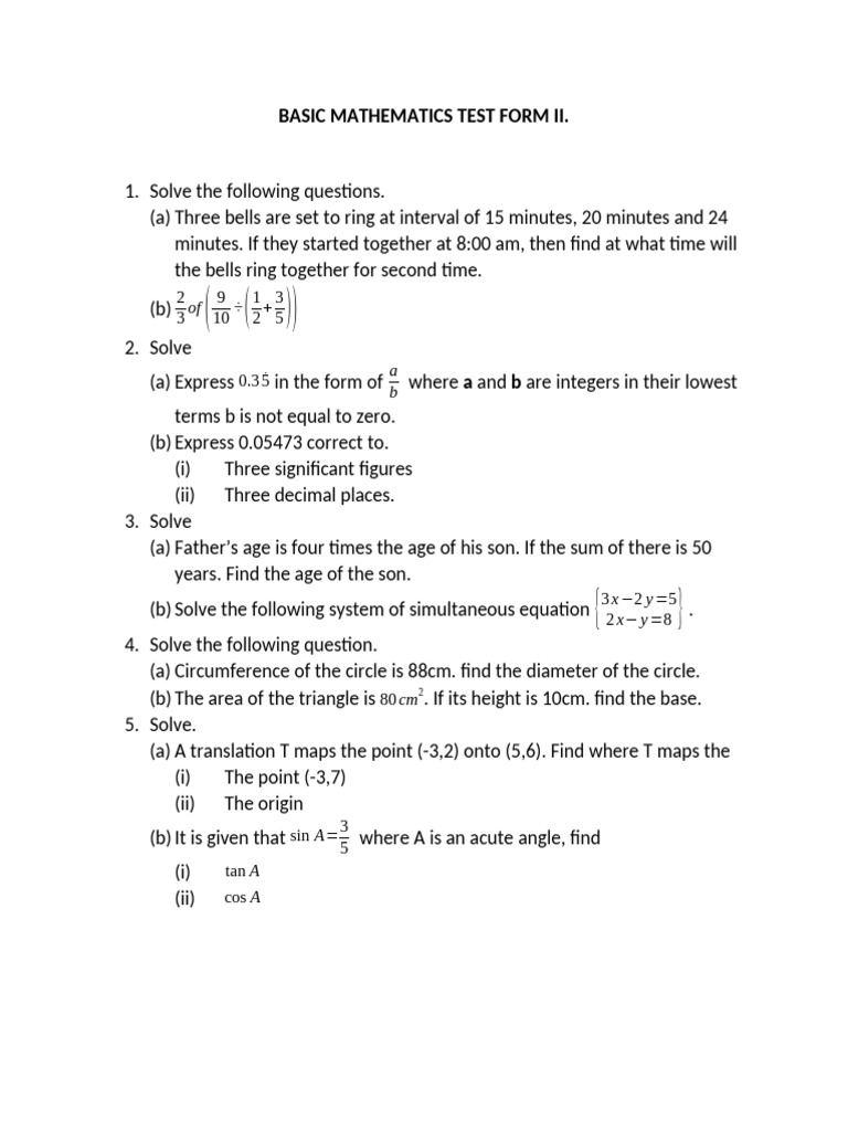Bells Ringing Intervals Calculation | PDF