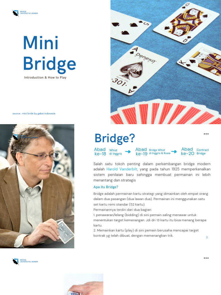 Panduan Mini Bridge: Cara Bermain dan Aturan | PDF
