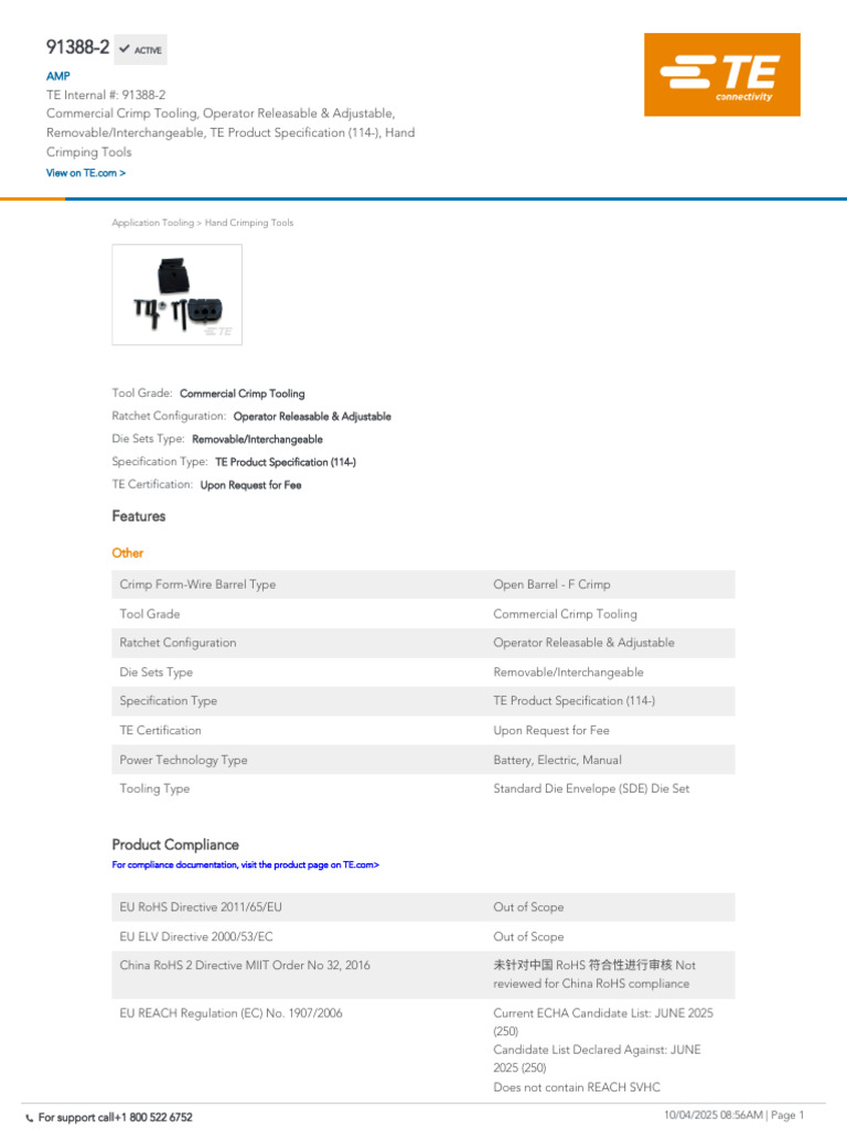 Product-91388-2datasheet 251004 195622 | PDF