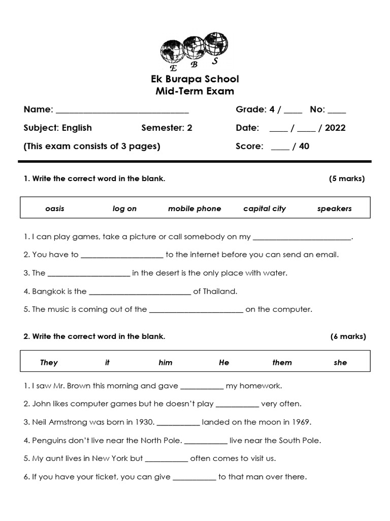 G4 Eng Sem 2 Midterm 2022 | PDF | Chess Theory | Chess