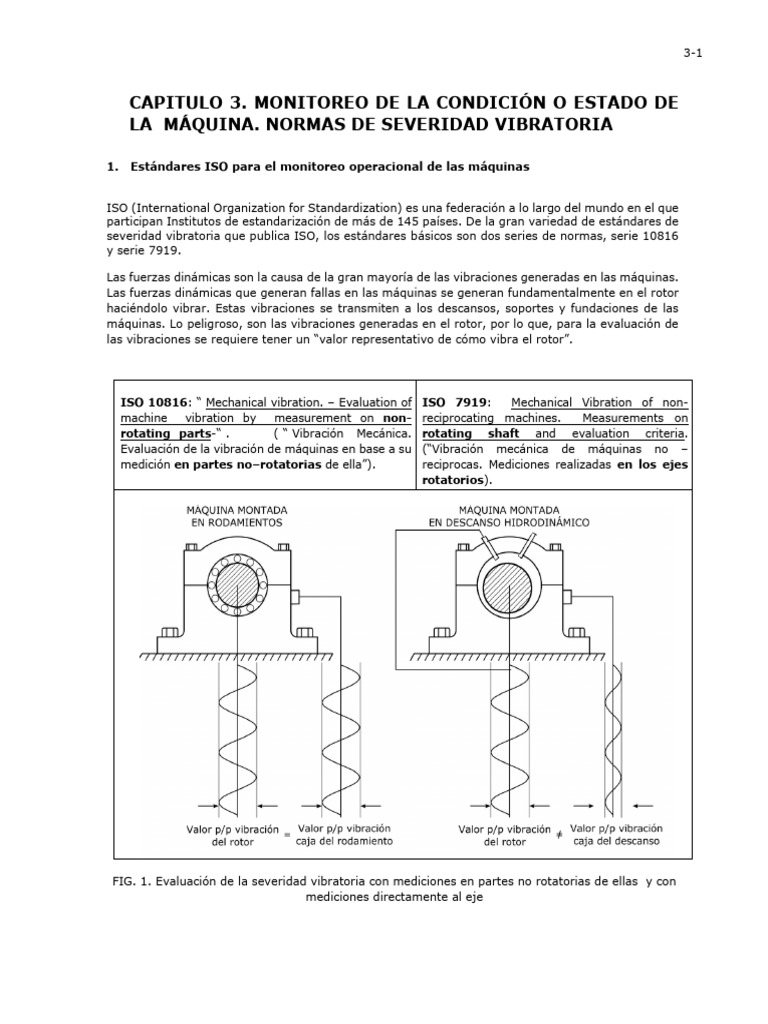 Cap 3. Normas de Severidad .ISO 10816 7919 | PDF | Máquina de vapor ...
