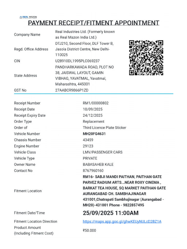 Receipt - 2025 09 10T02 38 44 531Z | PDF