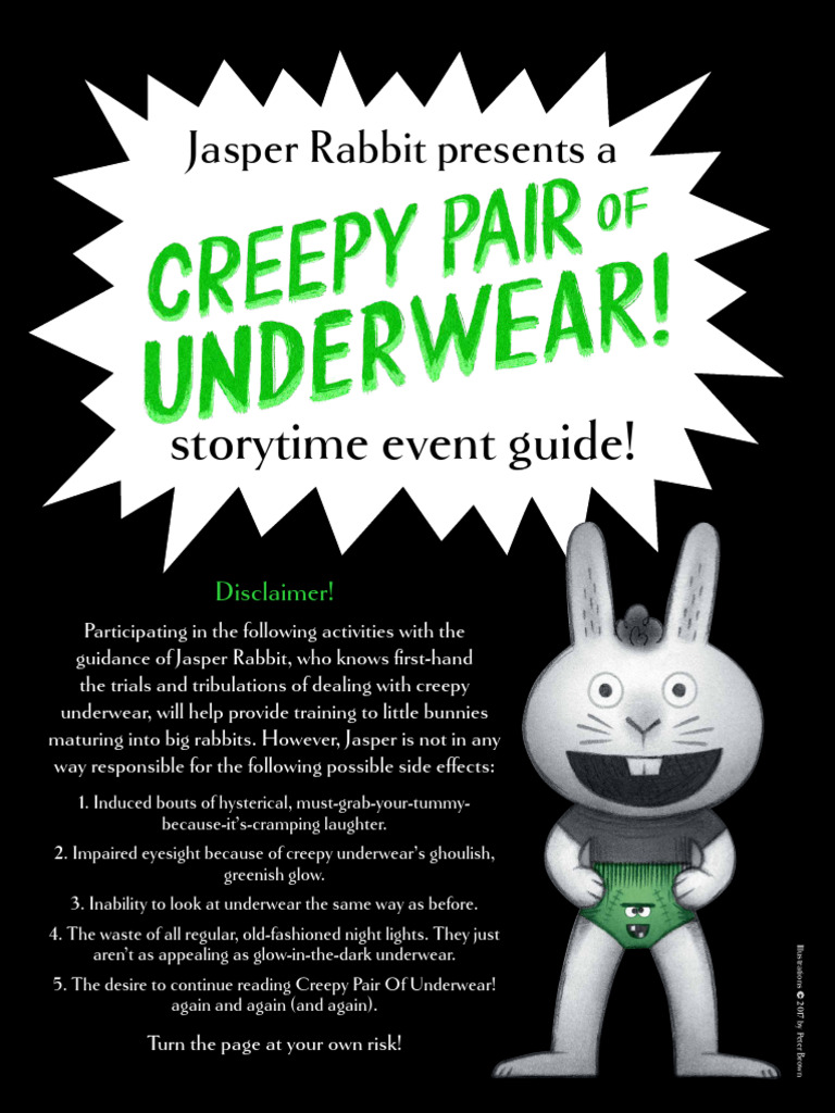 Jasper Rabbit's Creepy Underwear Guide | PDF