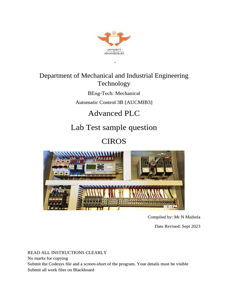 Lab Test Sample Amended | PDF | Computer Engineering