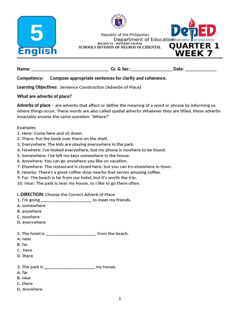 Elk Grade 5 English q2 w7 | PDF | Chess Openings | Chess