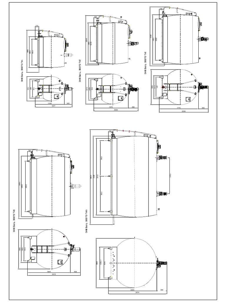 BMC Close Type Specifications List | PDF