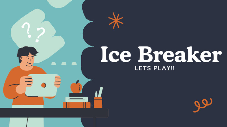 Would You Rather Ice Breaker Activity Education Presentation in Blue ...