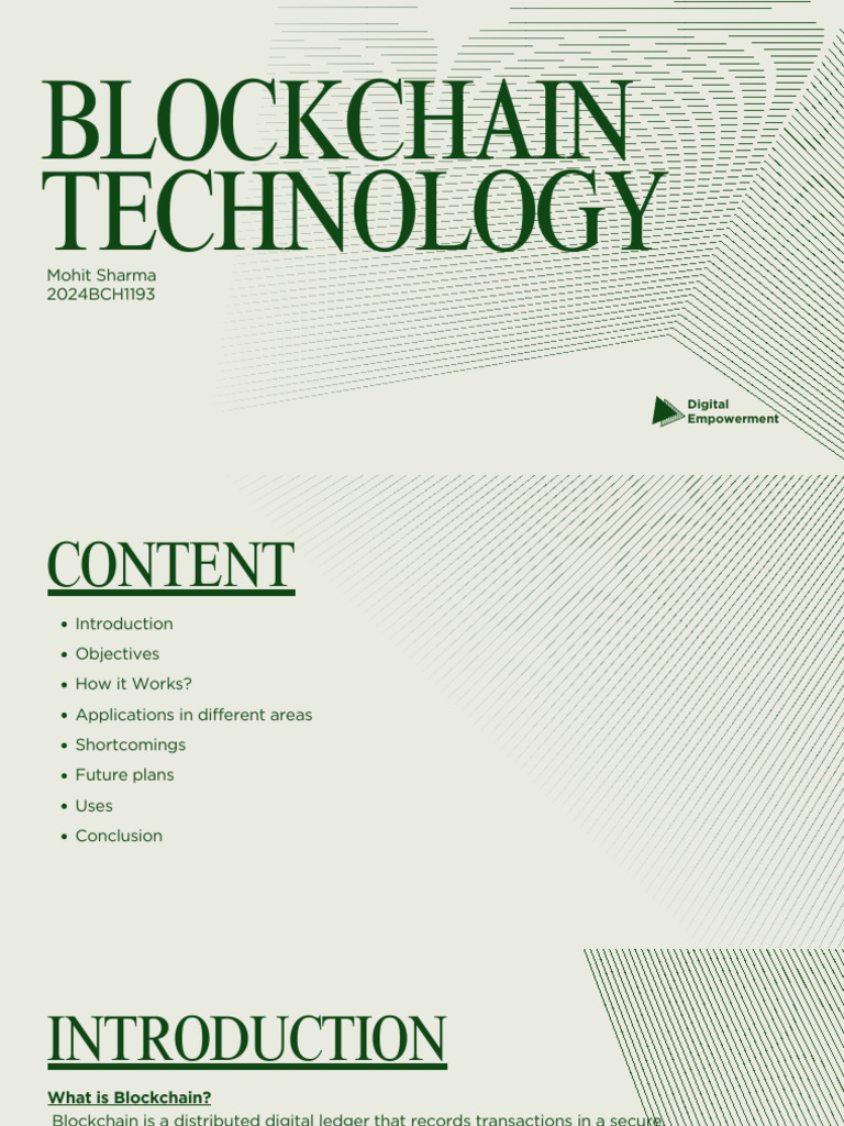 2024bch1193 Digital Empowerment Blockchain Technology | PDF | Cryptocurrency | Bitcoin