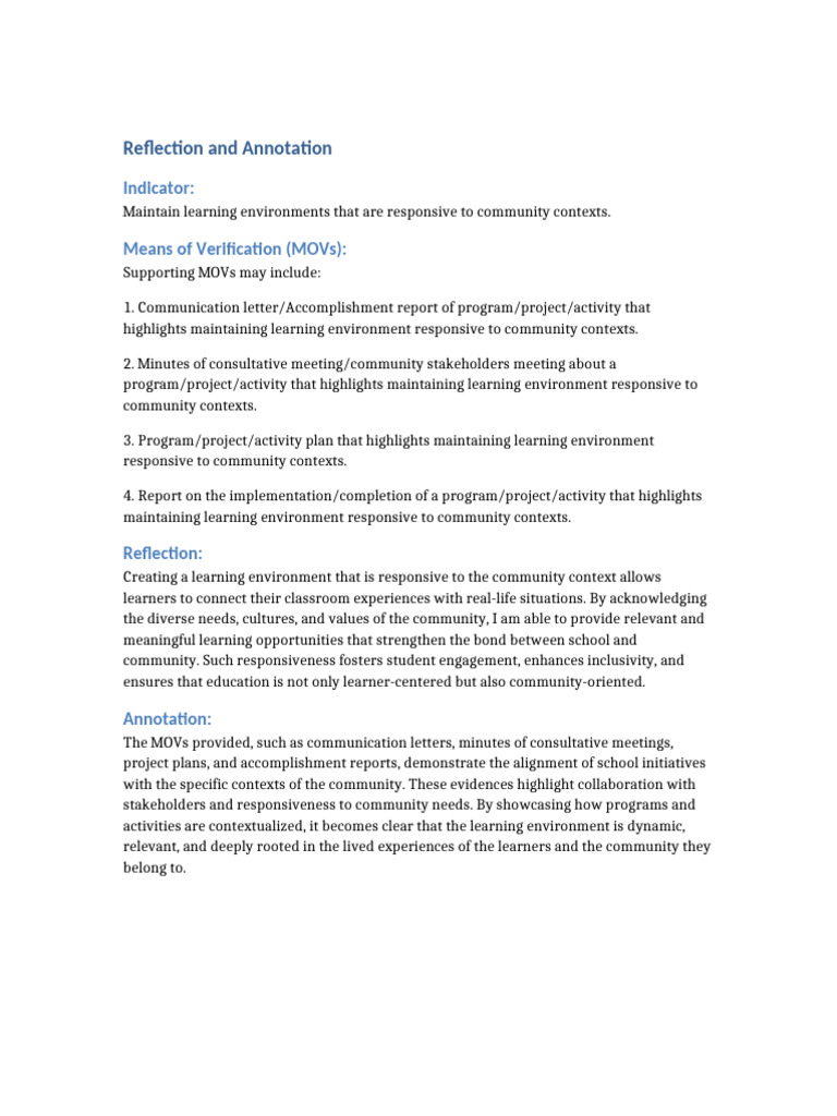 Responsive Learning Environments | PDF