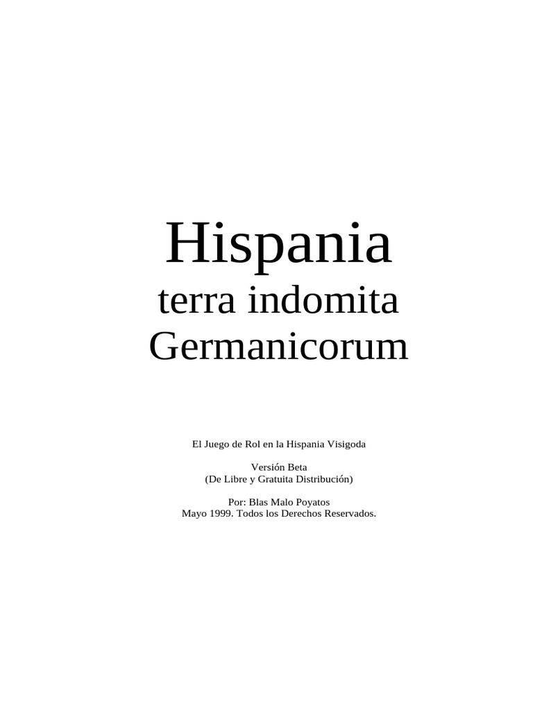 Hispania | PDF | Antigüedad tardía