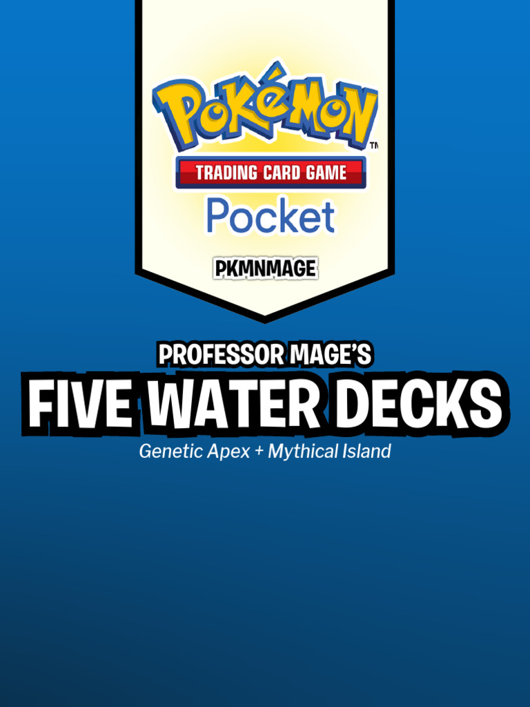 5 Water Decks | PDF