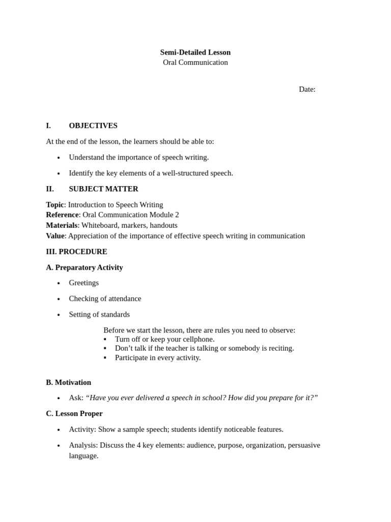 Lesson Plan English September | PDF | Teachers | Communication