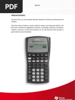 BA II Plus Calculator Usage Guide | PDF | Calculator | Mathematics
