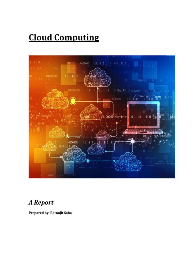 Cloud Computing Report CA2 | PDF | Cloud Computing | Software As A Service