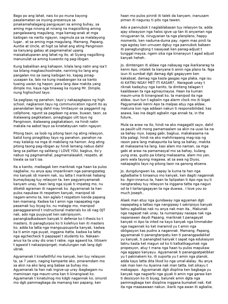 Vows | PDF