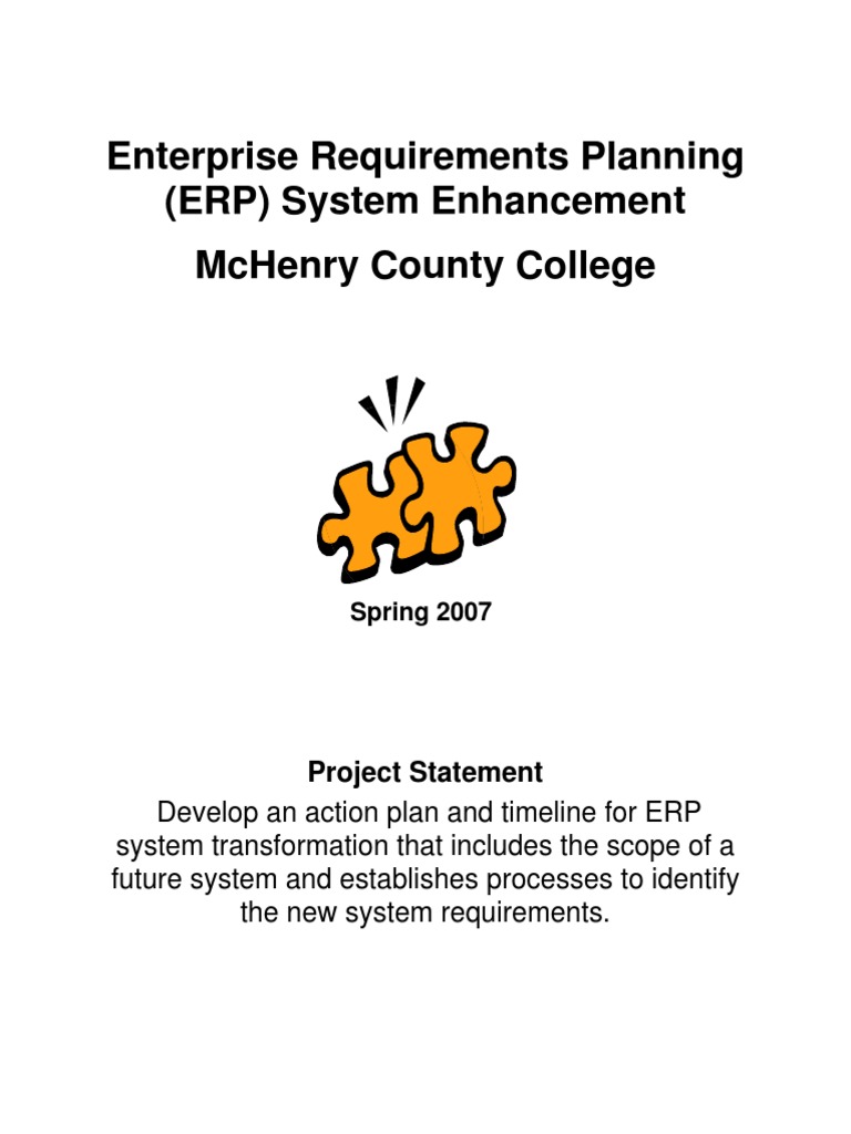 Sample Erp County College | PDF | Enterprise Resource Planning ...