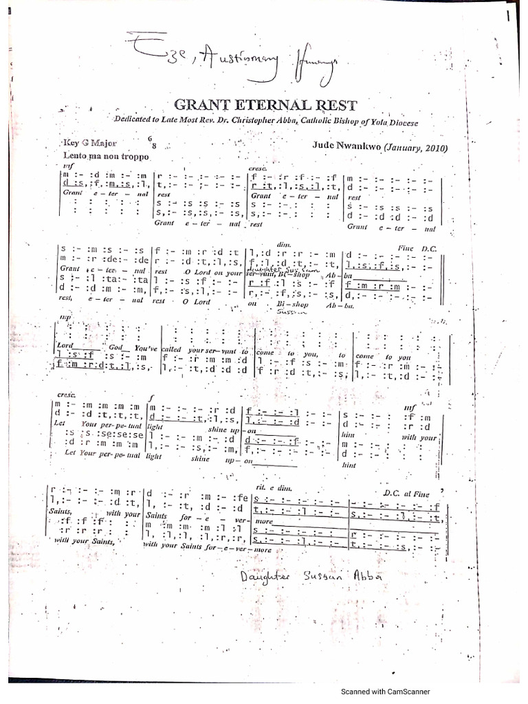 Grant Eternal Rest | PDF