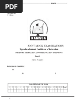 Sub-Ict Paper 3 Uneb 2024 | PDF | Computer File | Software