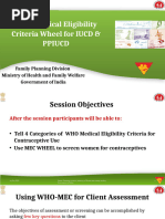 UKMEC Contraception Summary Table | PDF | Birth Control | Blood Pressure