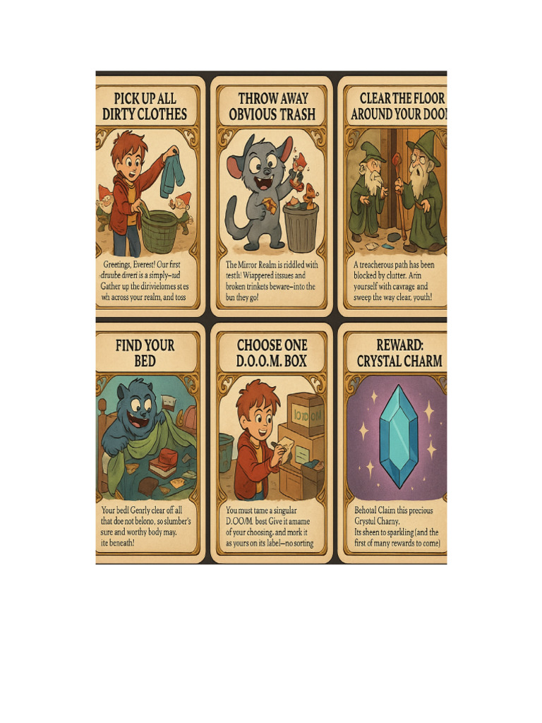 Everest Illustrated Cards Printable v3 | PDF