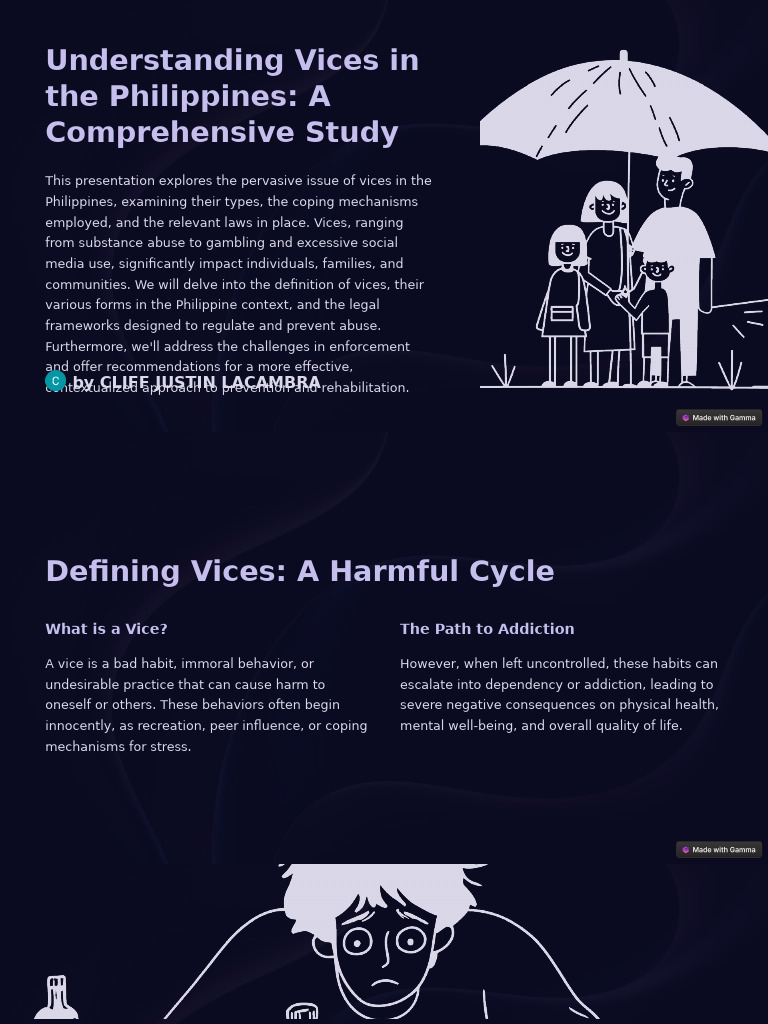 Vices in the Philippines: A Study on Impact | PDF | Drug Rehabilitation ...