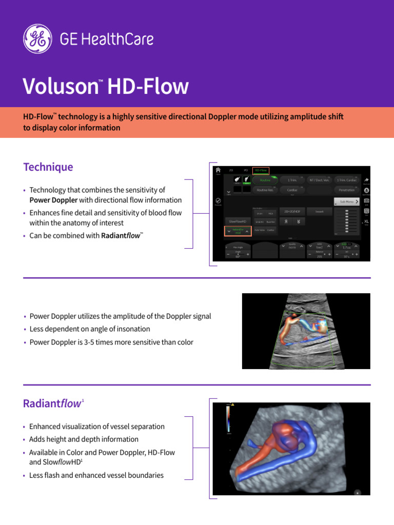 2024 Voluson HD Flow Quick Card Jb30045xx | PDF