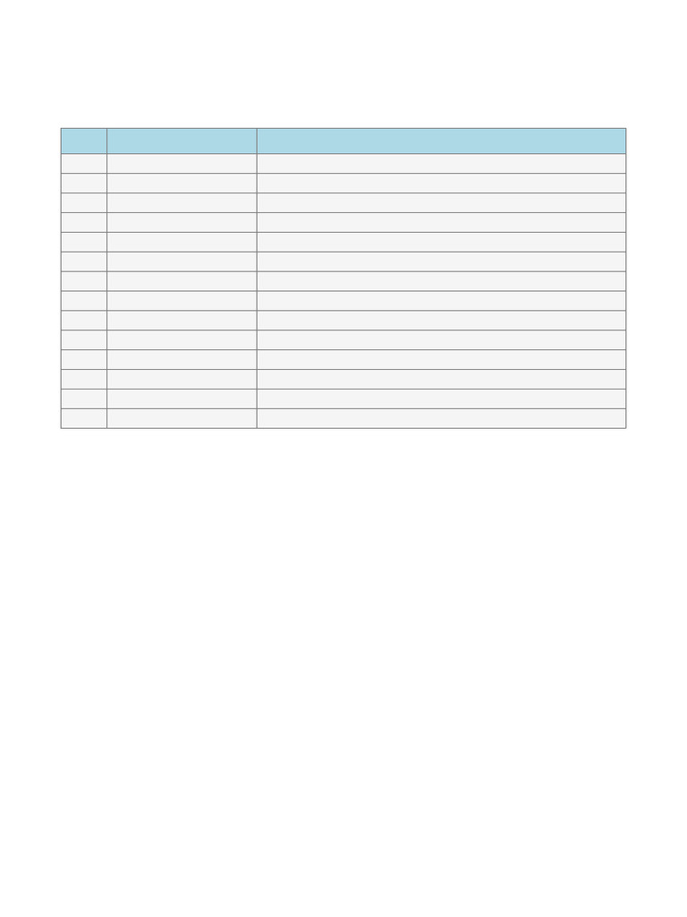 School Activities Timetable | PDF