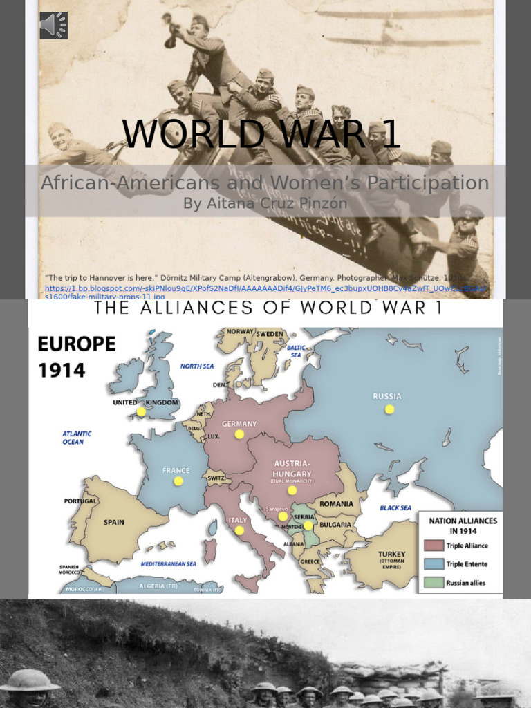 WWI: African-American & Women's Roles | PDF