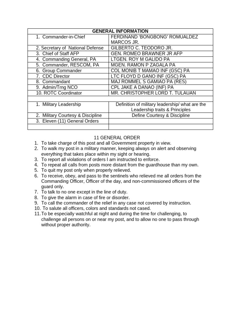 Gen Information | PDF