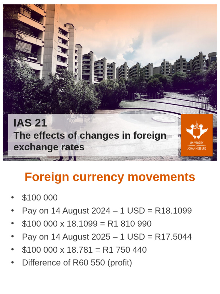 IAS 21: Foreign Exchange Rate Effects | PDF | Exchange Rate | Foreign ...
