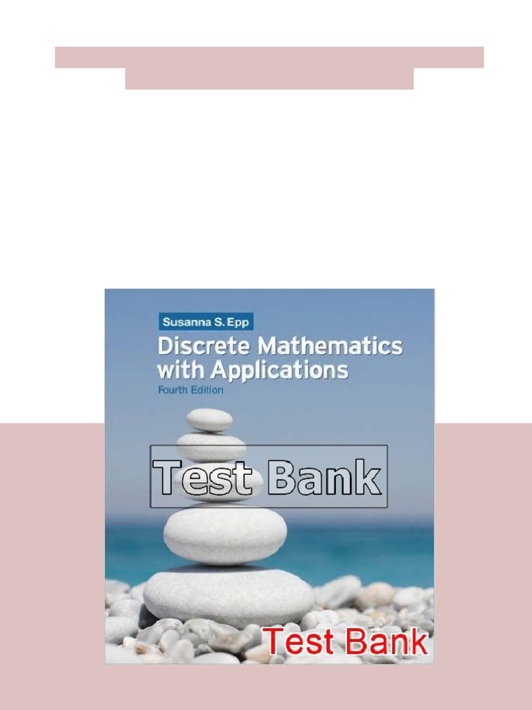 Discrete Mathematics with Applications 4th Edition Epp Test Bank full ...