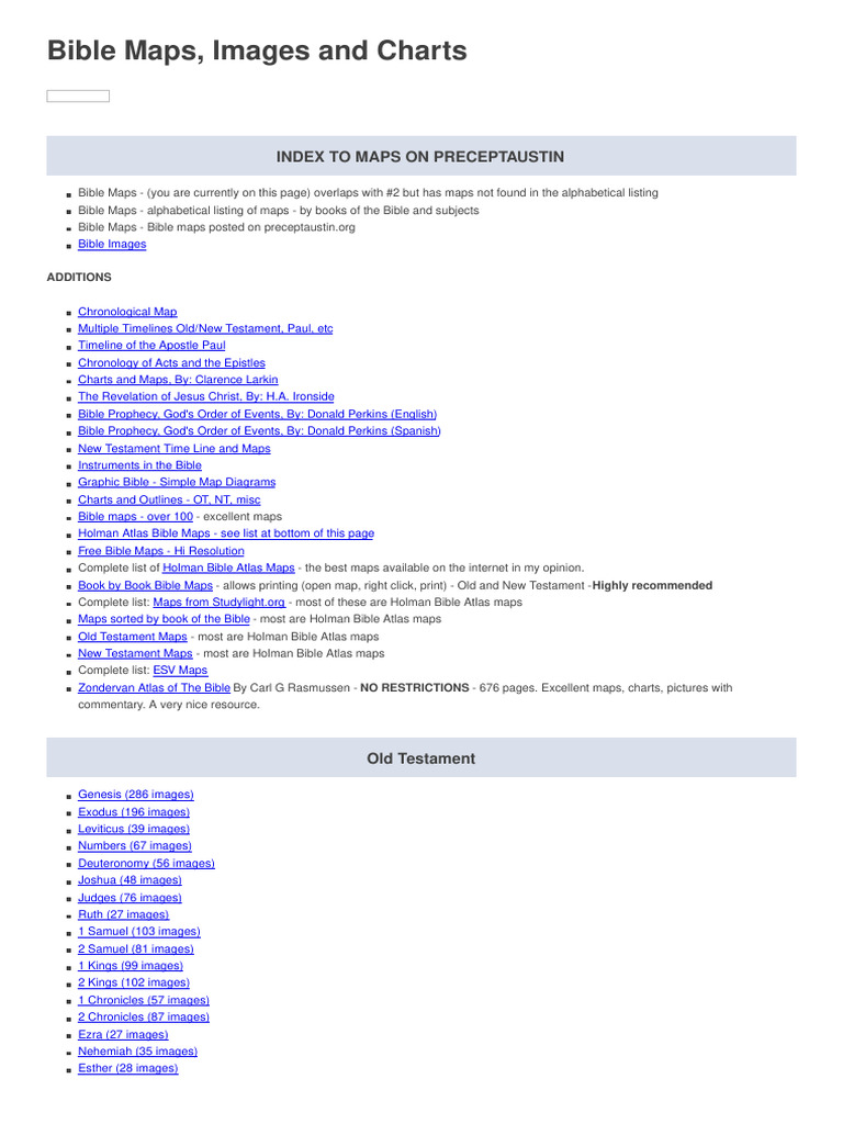Bible Maps and Resources Overview | PDF | Kingdom Of Judah | Babylonian ...