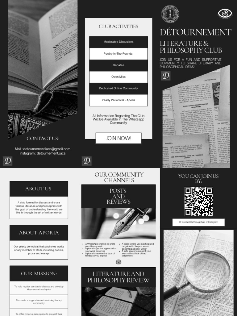 Join the Detournement Literature Club | PDF | Writing | Liberal Arts ...