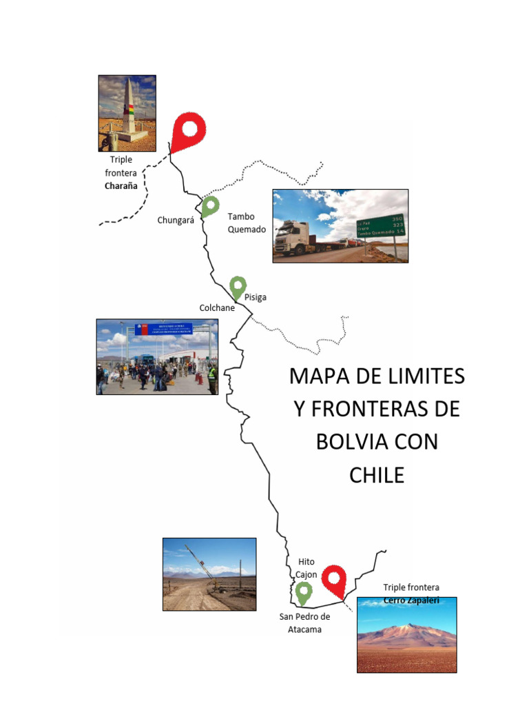 Mapa de Límites Bolivia-Chile | PDF