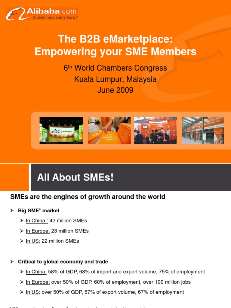 Alibaba Presentation | PDF | Alibaba Group | E Commerce