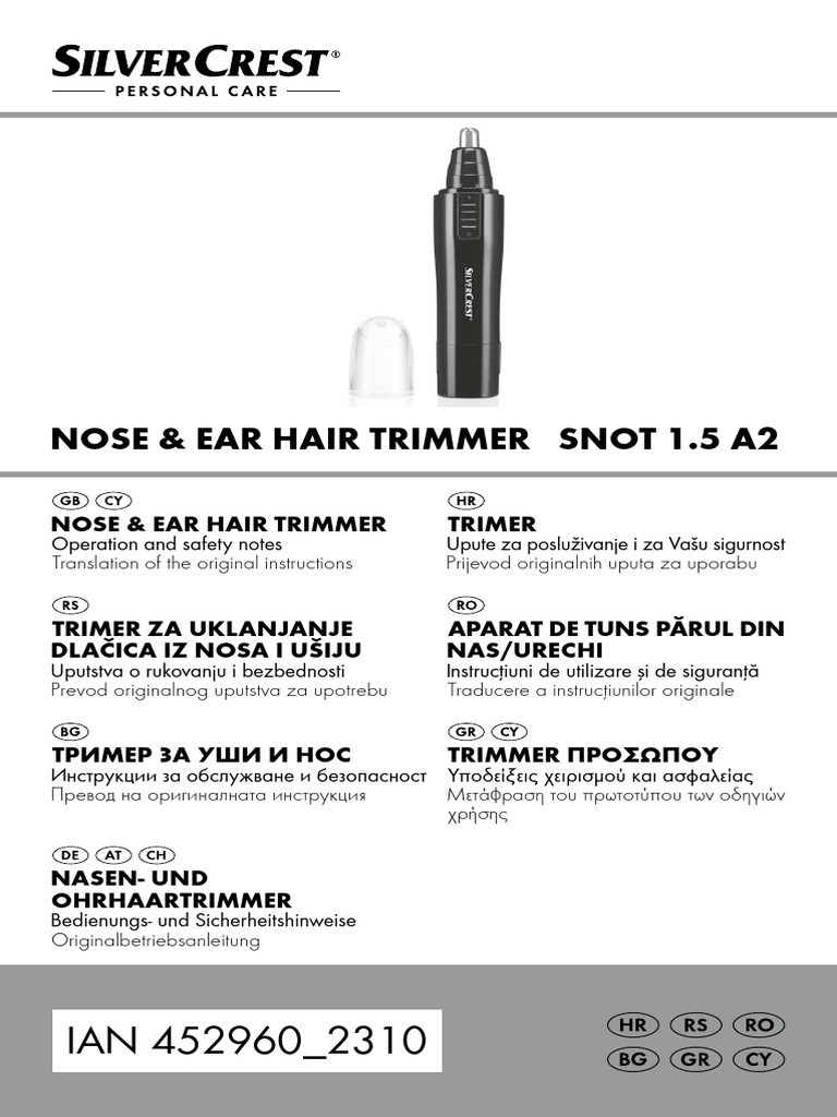 Trimer Za Nos | PDF | Electricity | Electrical Engineering
