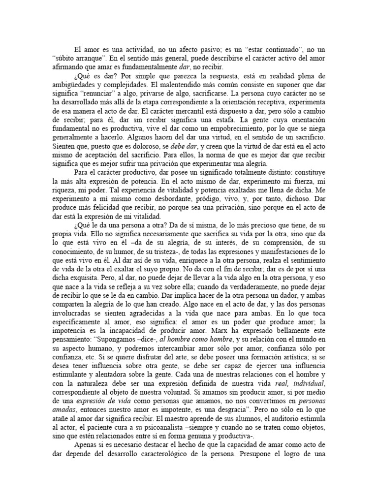 Erich Fromm | PDF | Amor | Jonás