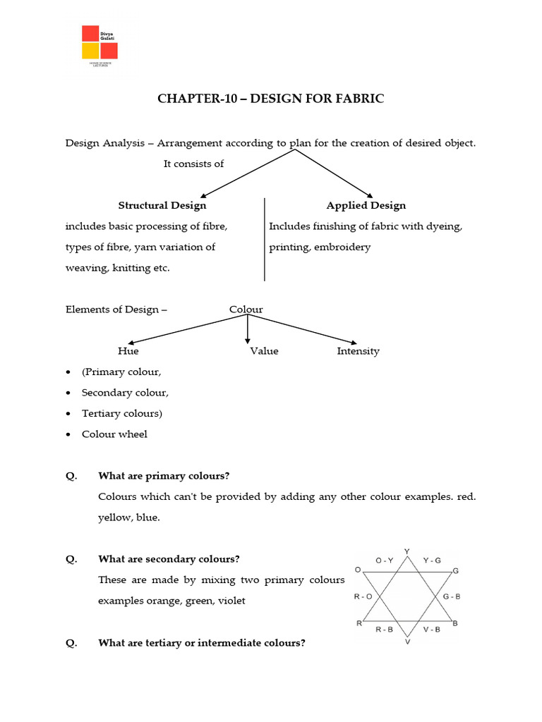 Chap 10 | PDF | Color | Textiles