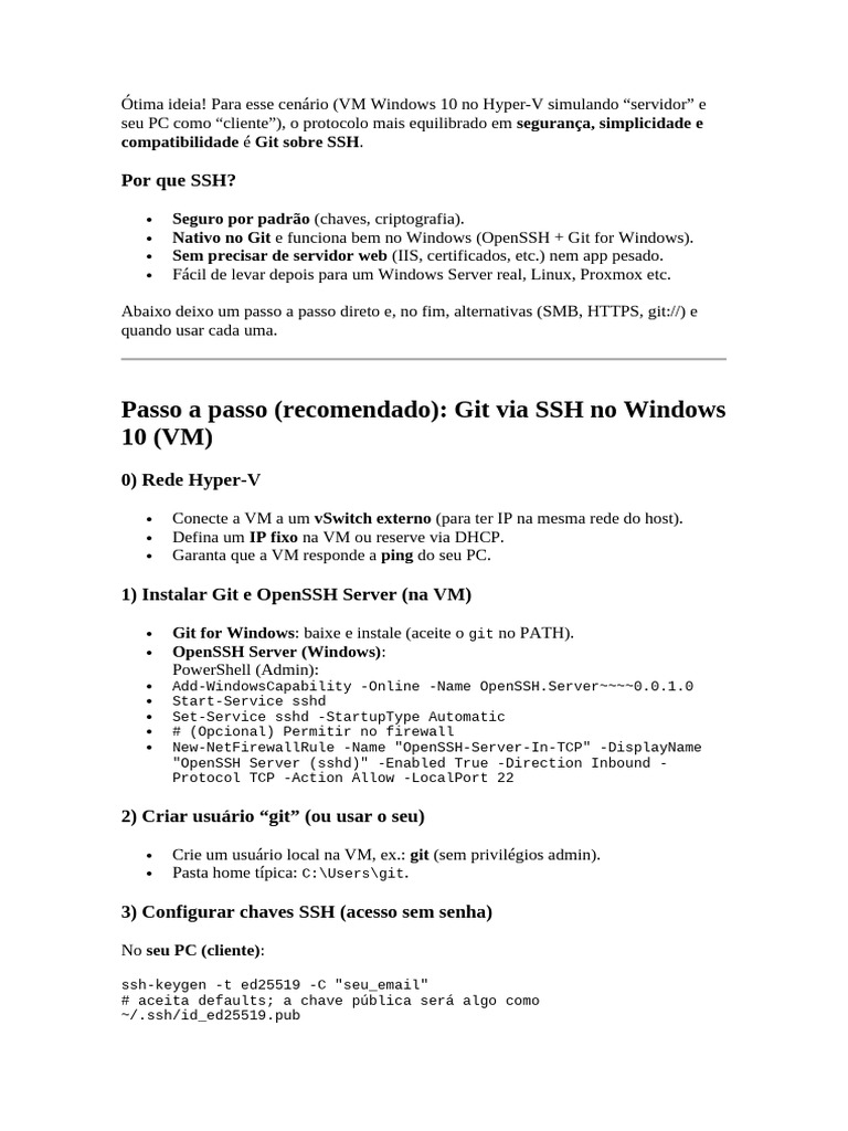 Protocol o SSH | PDF | Cápsula segura | Protocolos de rede