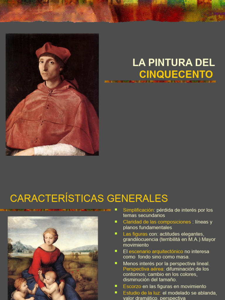 La Pintura Del Cinquecento Renacimiento | PDF | Leonardo Da Vinci ...