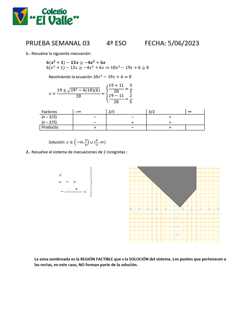 03 Sol PS Inecs. y Trigonometría | PDF