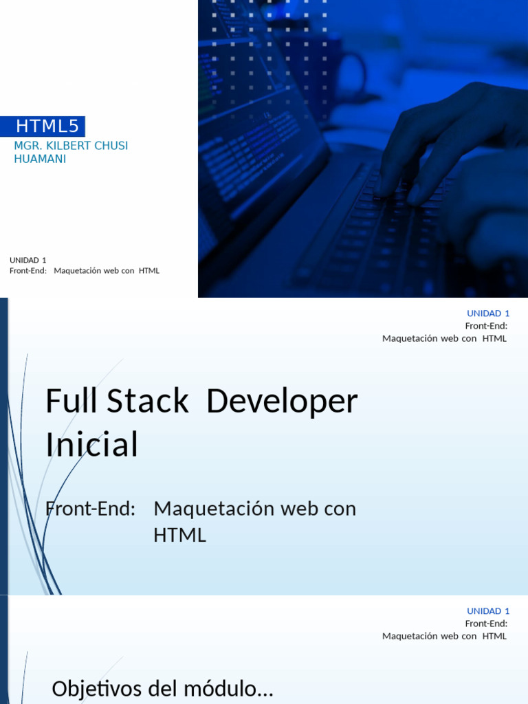 1-HTML - PPTX 6 | PDF | HTML | Redes