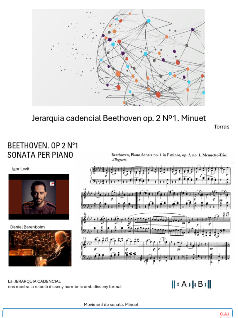 Jerarquia Cadencial Beethoven Op2 No1 | PDF