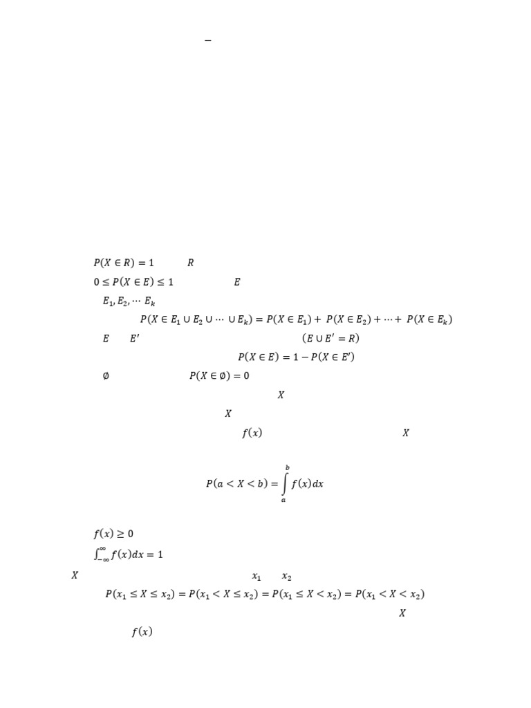 (MAE 301) Handout 2 Continuous Probability Distributions | PDF | Probability Distribution ...