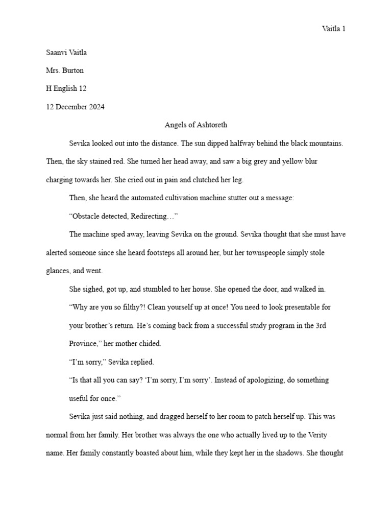 Saanvi Vaitla - Angels of Ashtoreth (1) | PDF