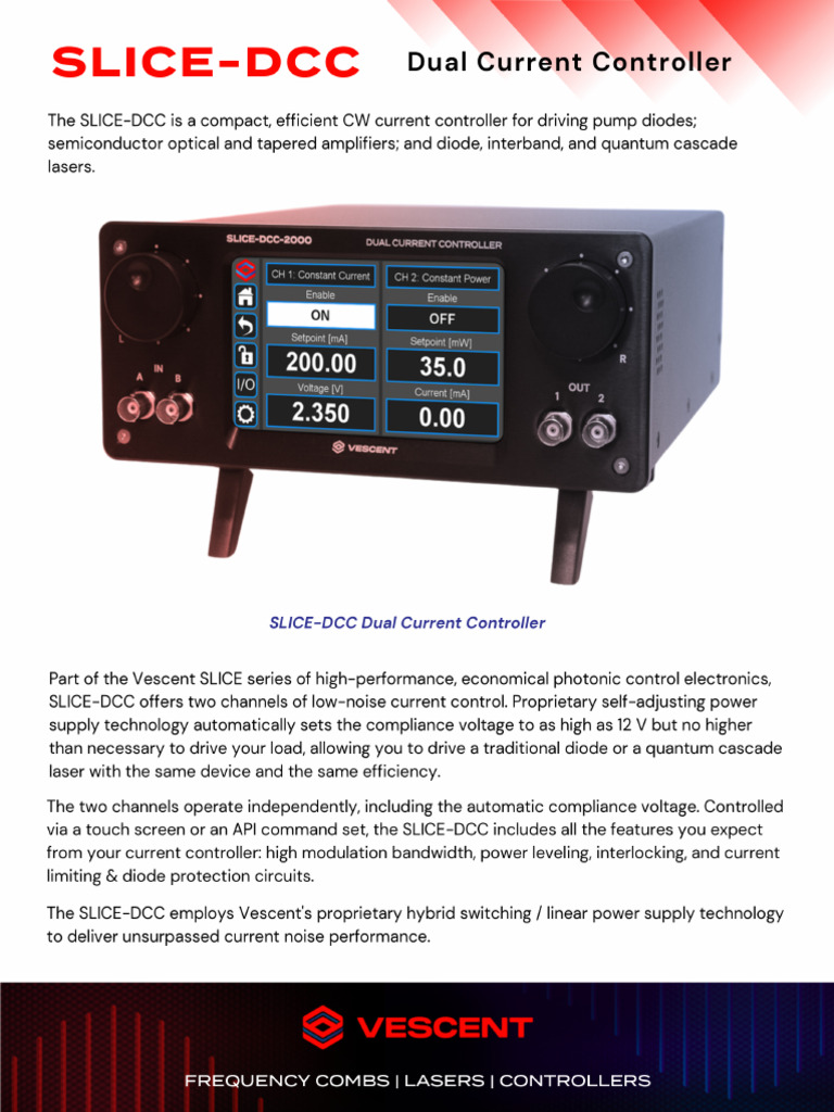 Slice DCC Data Sheet | PDF