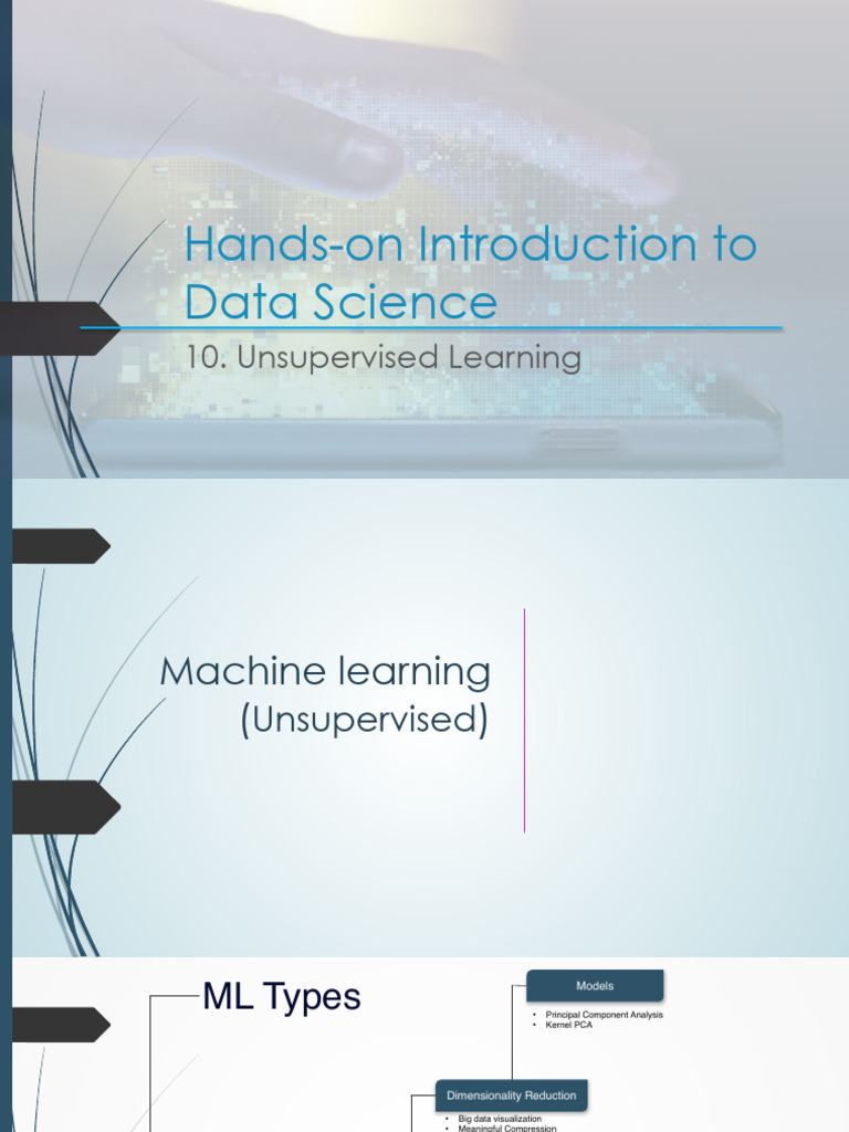 08 Unsupervised Learning | PDF | Machine Learning | Cluster Analysis