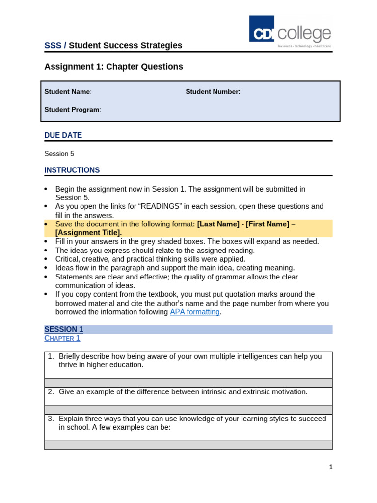 SSS Assignment 1 Question Sheet v3 2024-0501 | PDF | Stereotypes | Thought